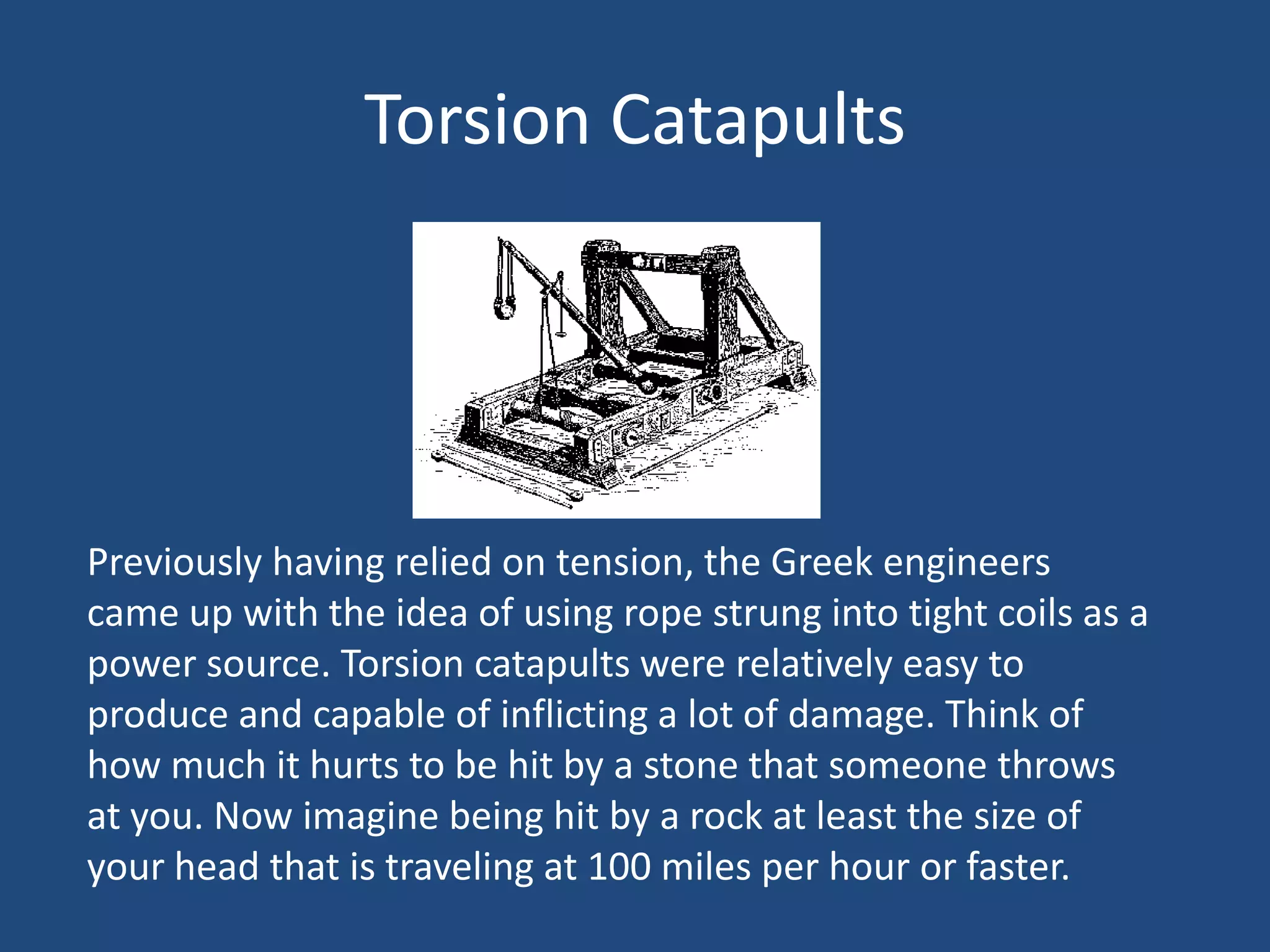 Catapult Into History | PPT