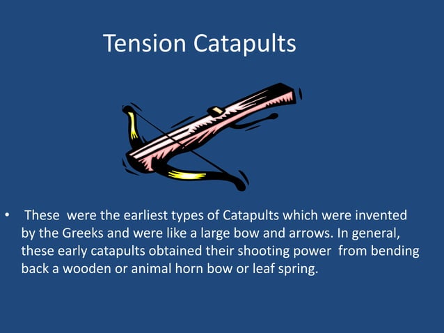 Catapult Into History | PPT