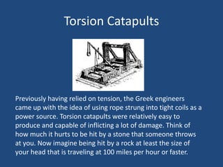 Catapult Into History | PPT