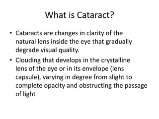 Cataract | PPTX
