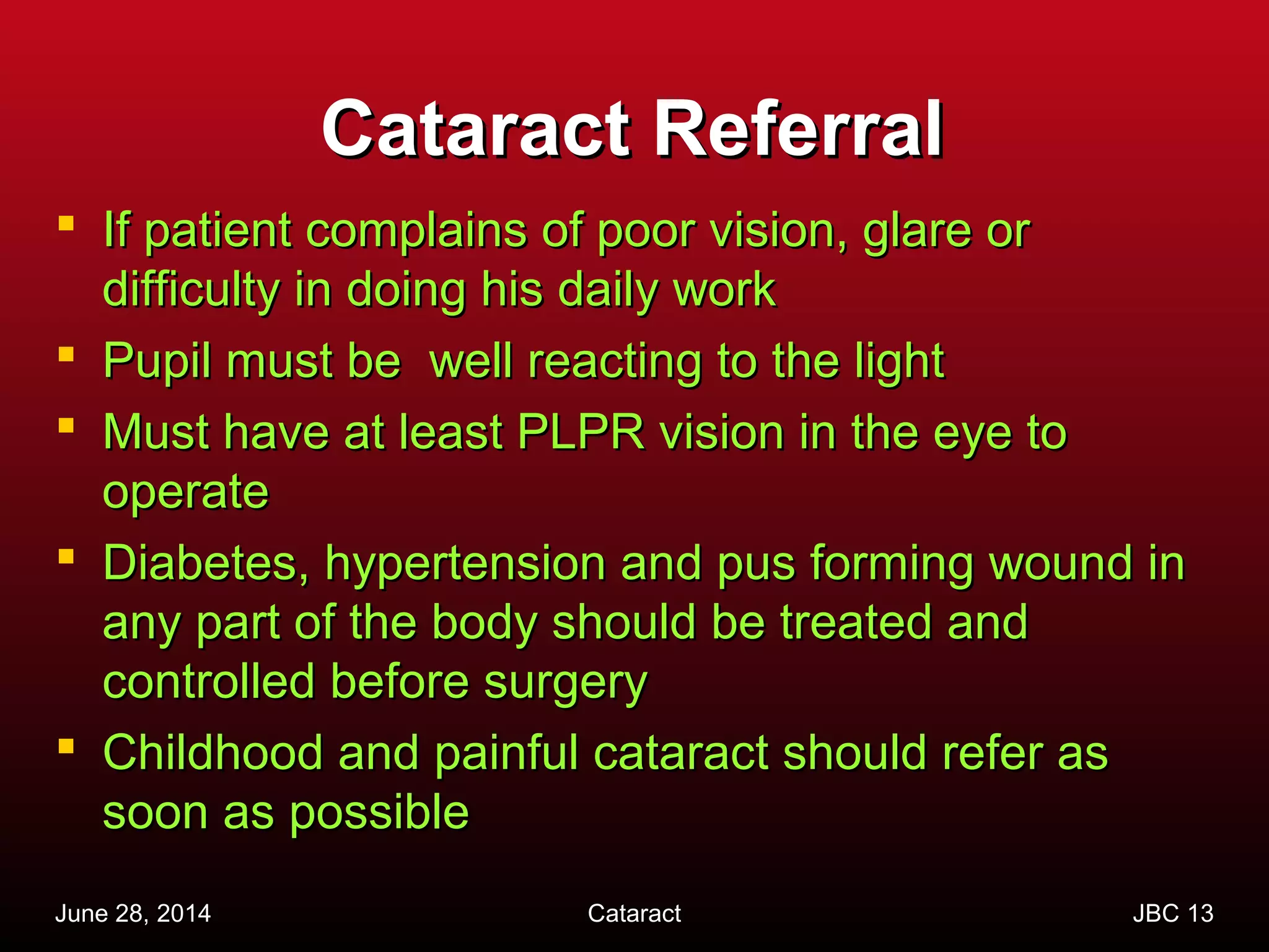 Cataract | PPT
