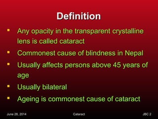 Cataract | PPT