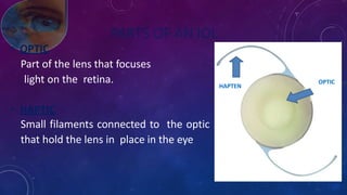 Intraocular lens | PPTX
