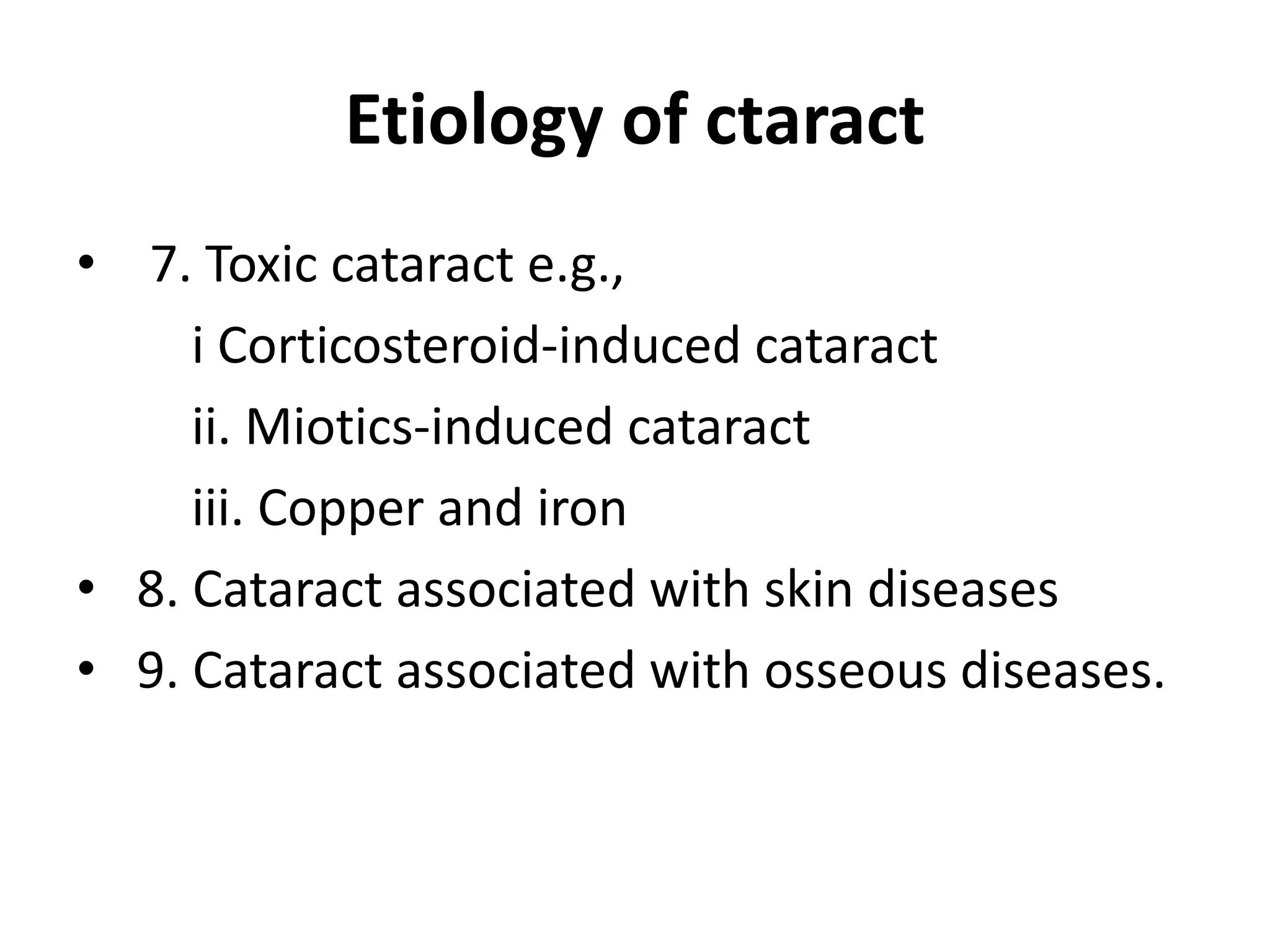 Cataract | PPTX