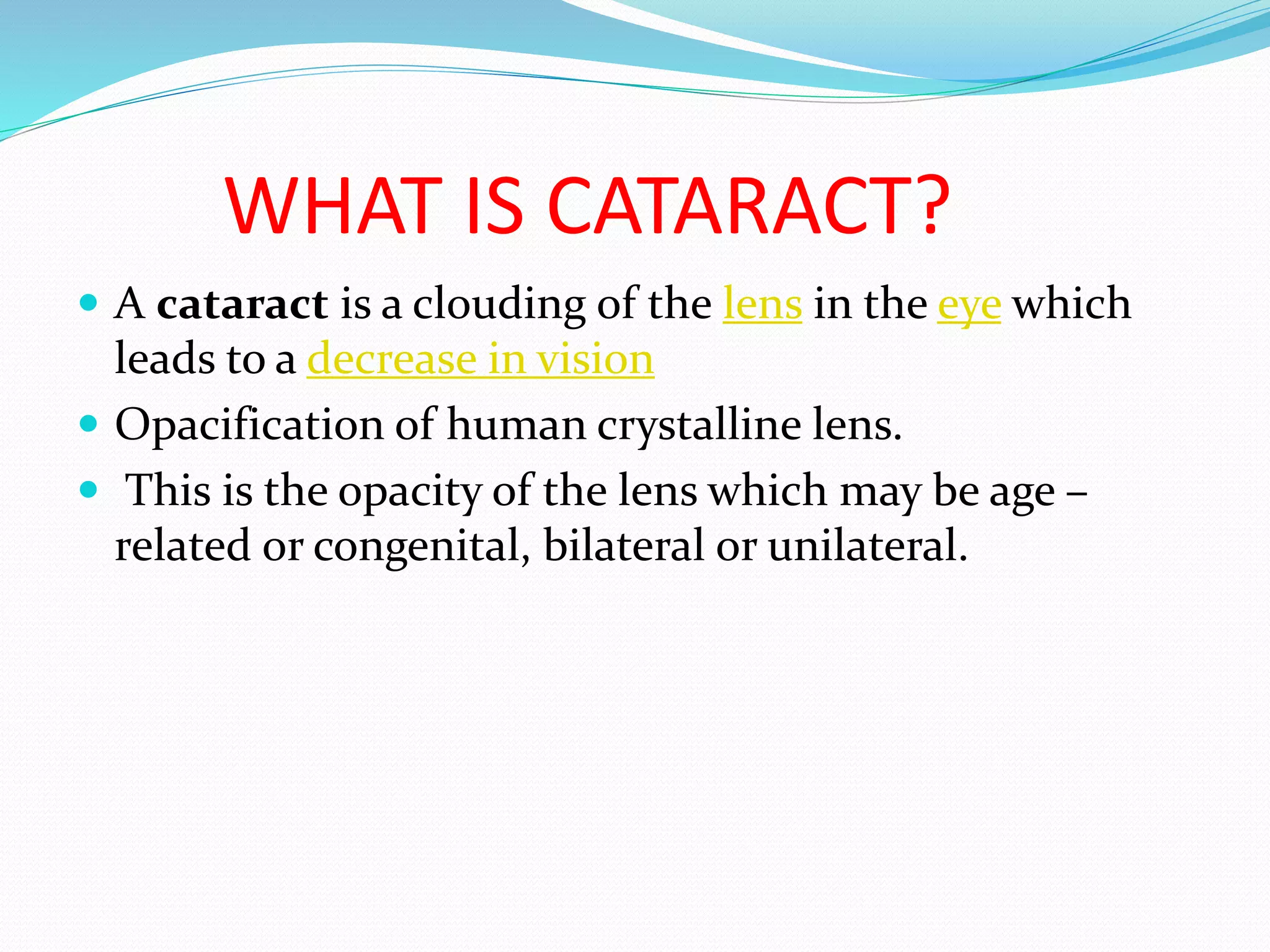Cataract | PPT