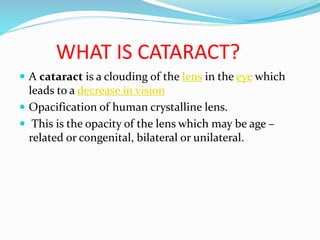 Cataract | PPT