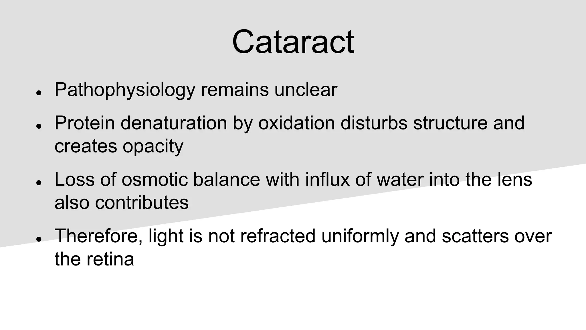 Cataract | PPT | Free Download