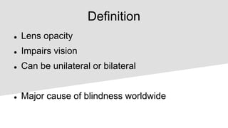 Cataract | PPT