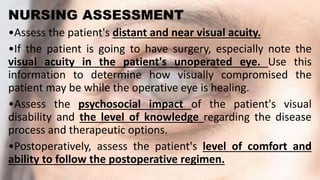 Cataract and its management | PPTX