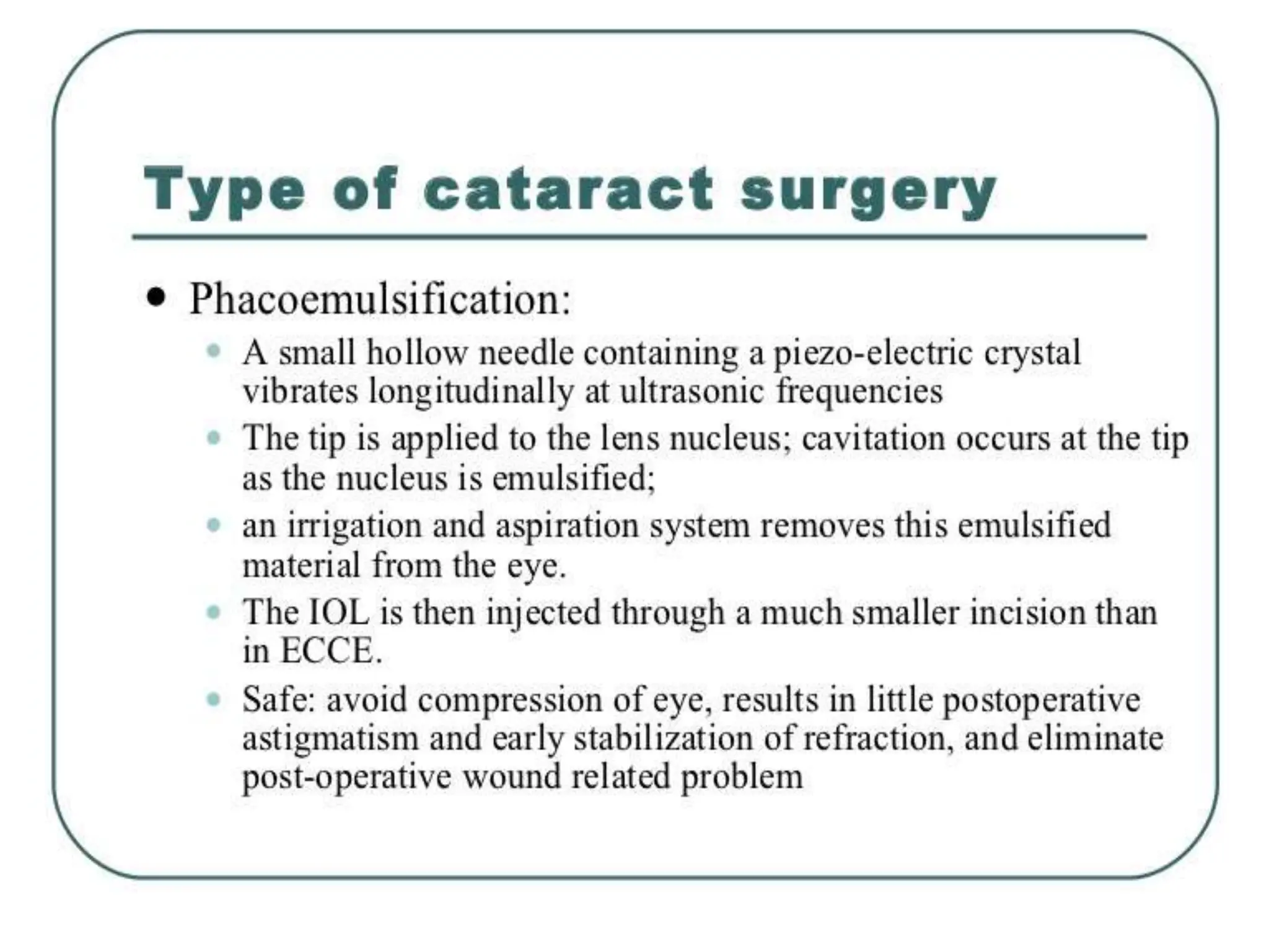 Ophthalmological disorder Cataract for B.Sc. Nursing students | PPTX