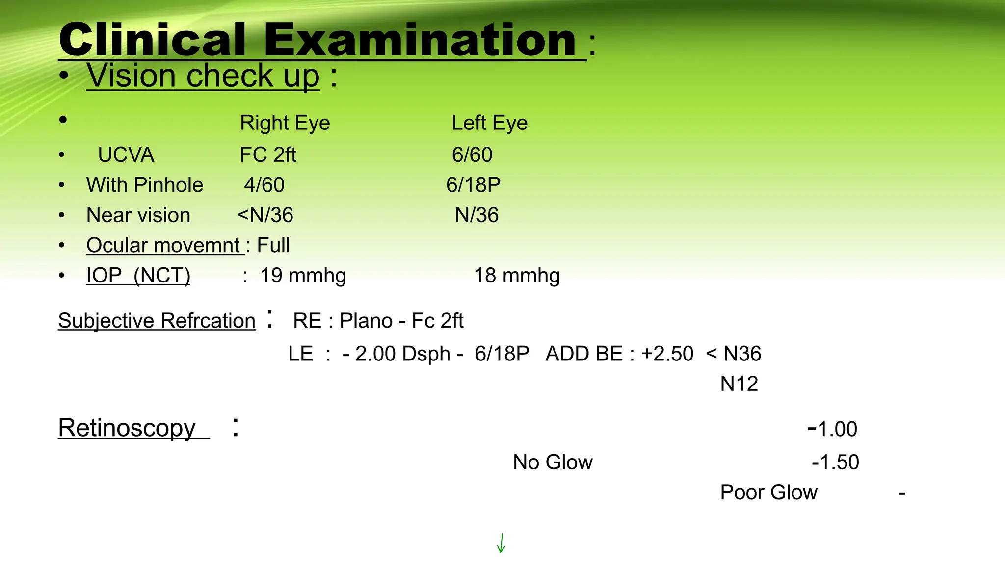 Cataract with clinical Case Presentation | PPTX