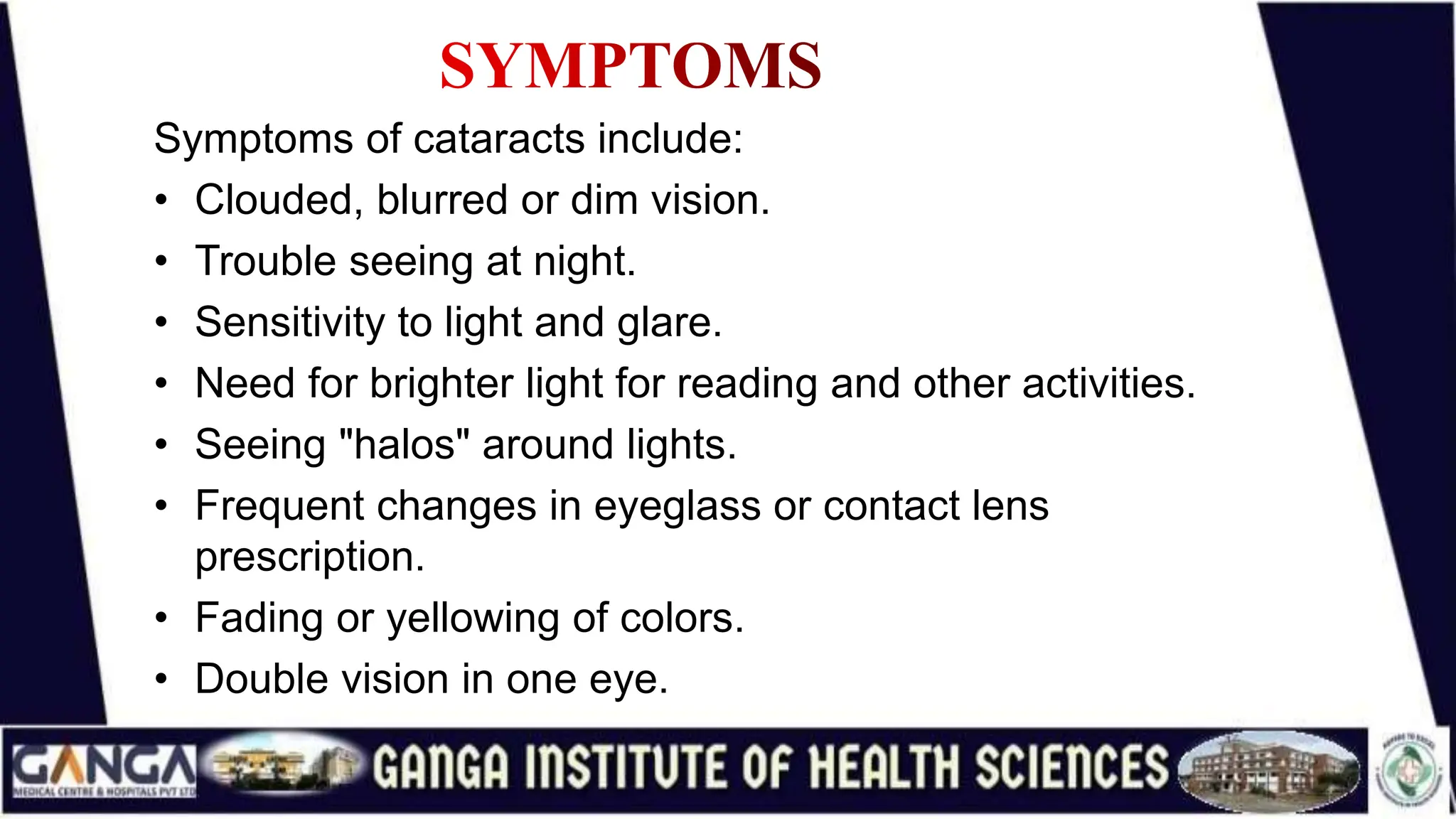 cataract and its management.pptx for nursing students | PPTX