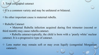 Cataract and its classification/types .pptx