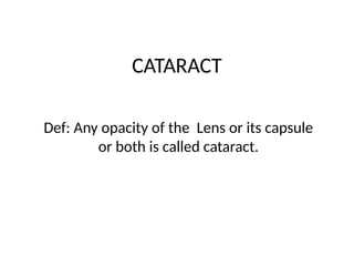 CATARACT a short introduction and management.pptx