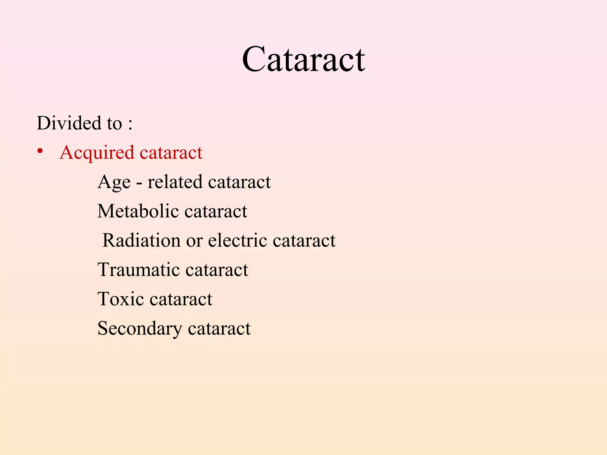 Cataract | PPT