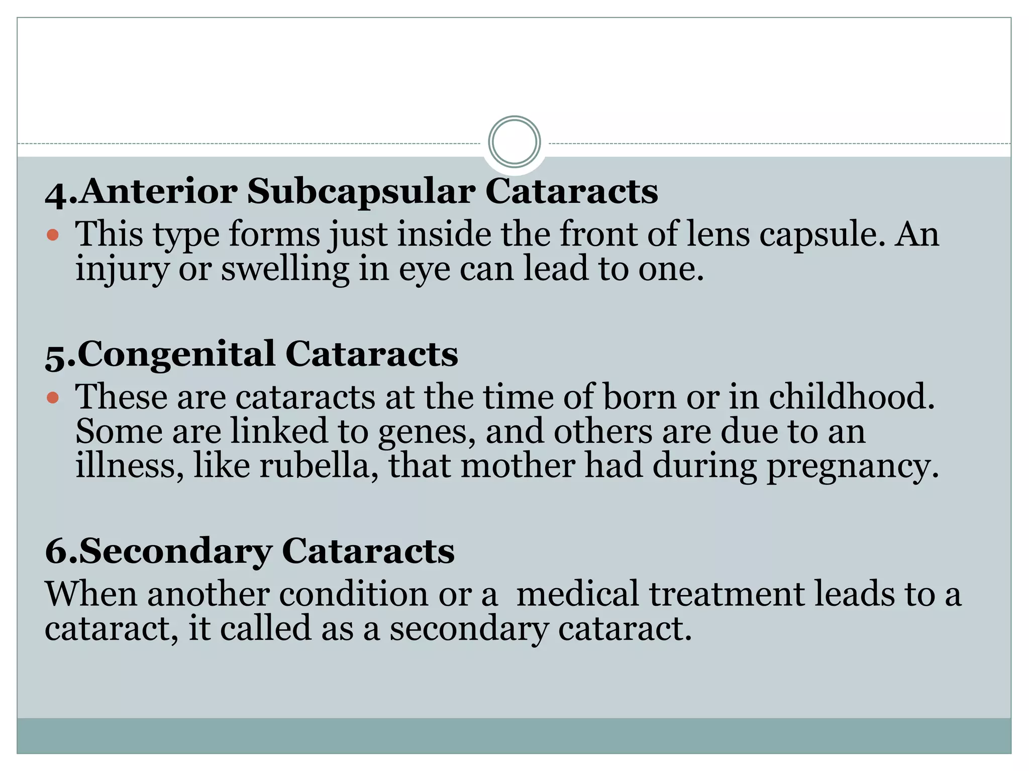 Cataract-Ppt.pptx | Eye and Vision Conditions | Diseases and Conditions
