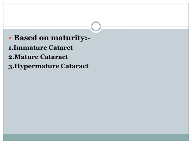 Cataract-Ppt.pptx | Eye and Vision Conditions | Diseases and Conditions