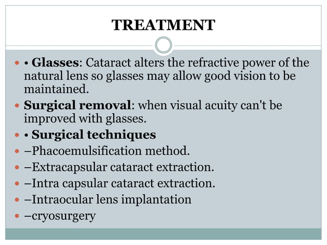 Cataract-Ppt.pptx | Eye and Vision Conditions | Diseases and Conditions