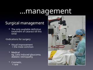 Cataract and Glaucoma disease of the eyeppt | PPT