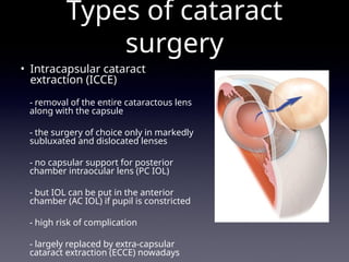 Cataract and Glaucoma disease of the eyeppt | PPT