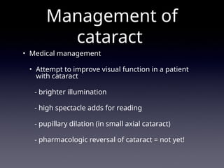 Cataract and Glaucoma disease of the eyeppt | PPT
