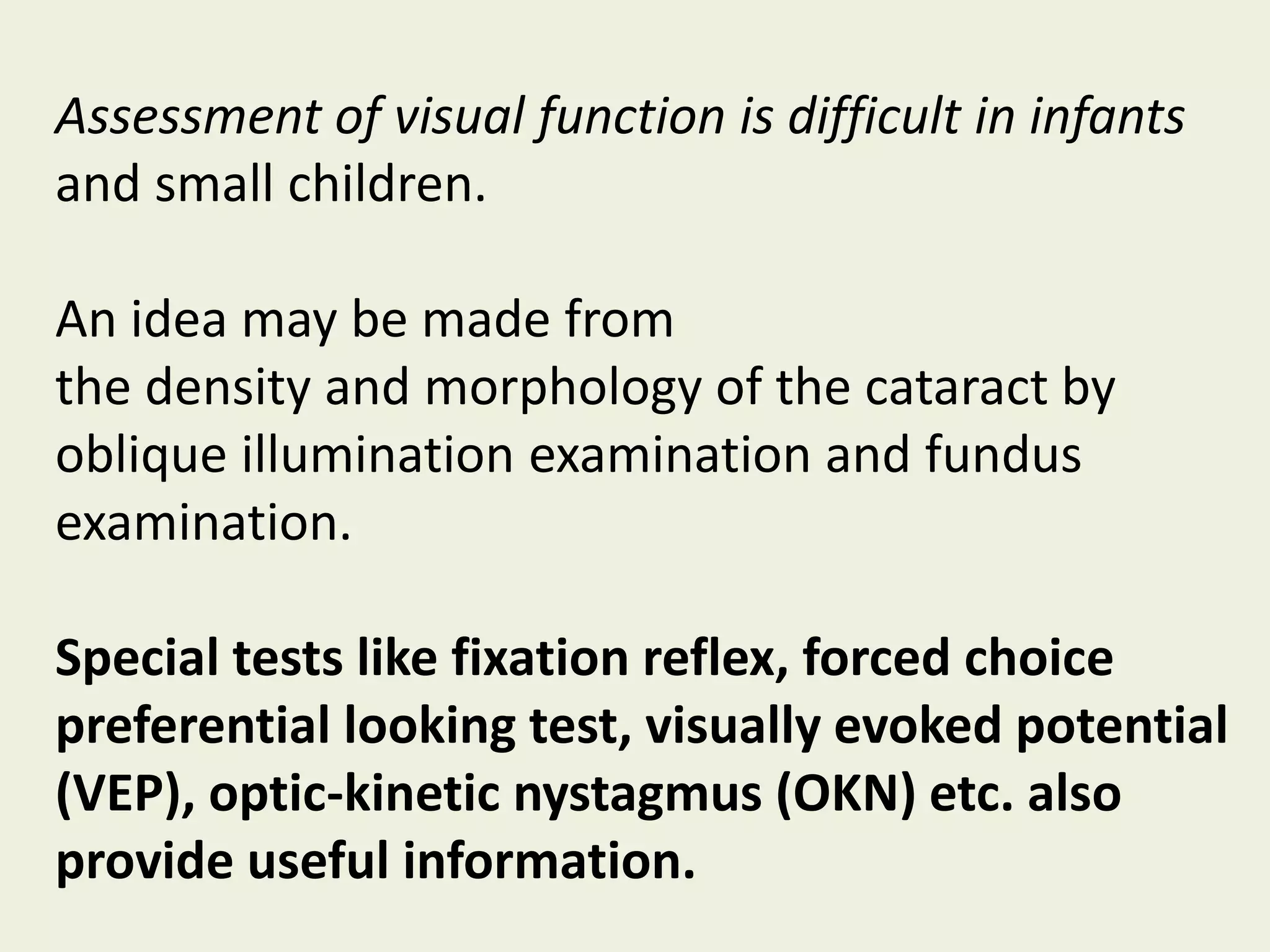 Congenital Cataract quick revision ( ophthalmology ) | PPT