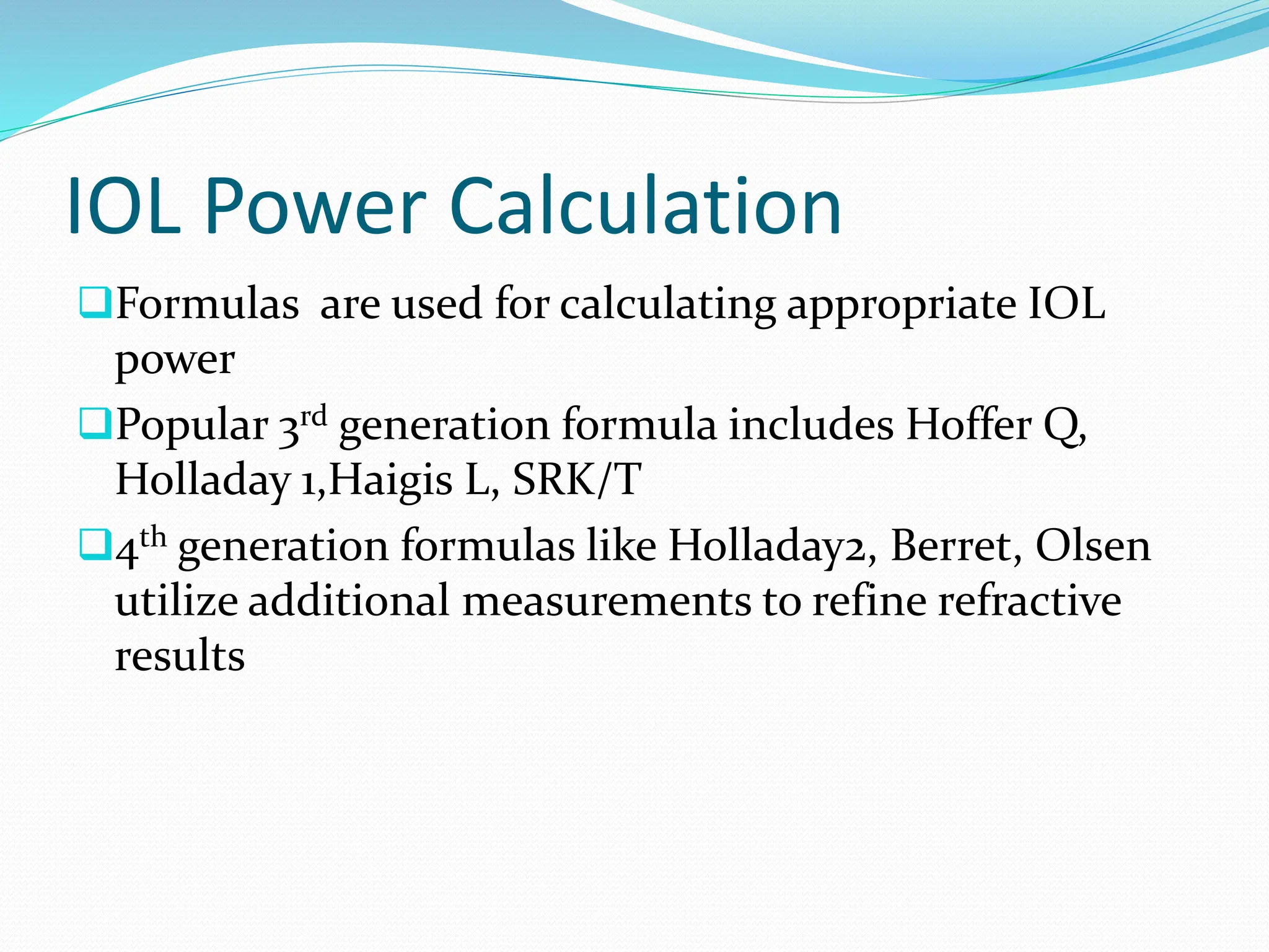 PRE-OPERATIVE EVALUATION IN CATARACT SURGERY | PDF