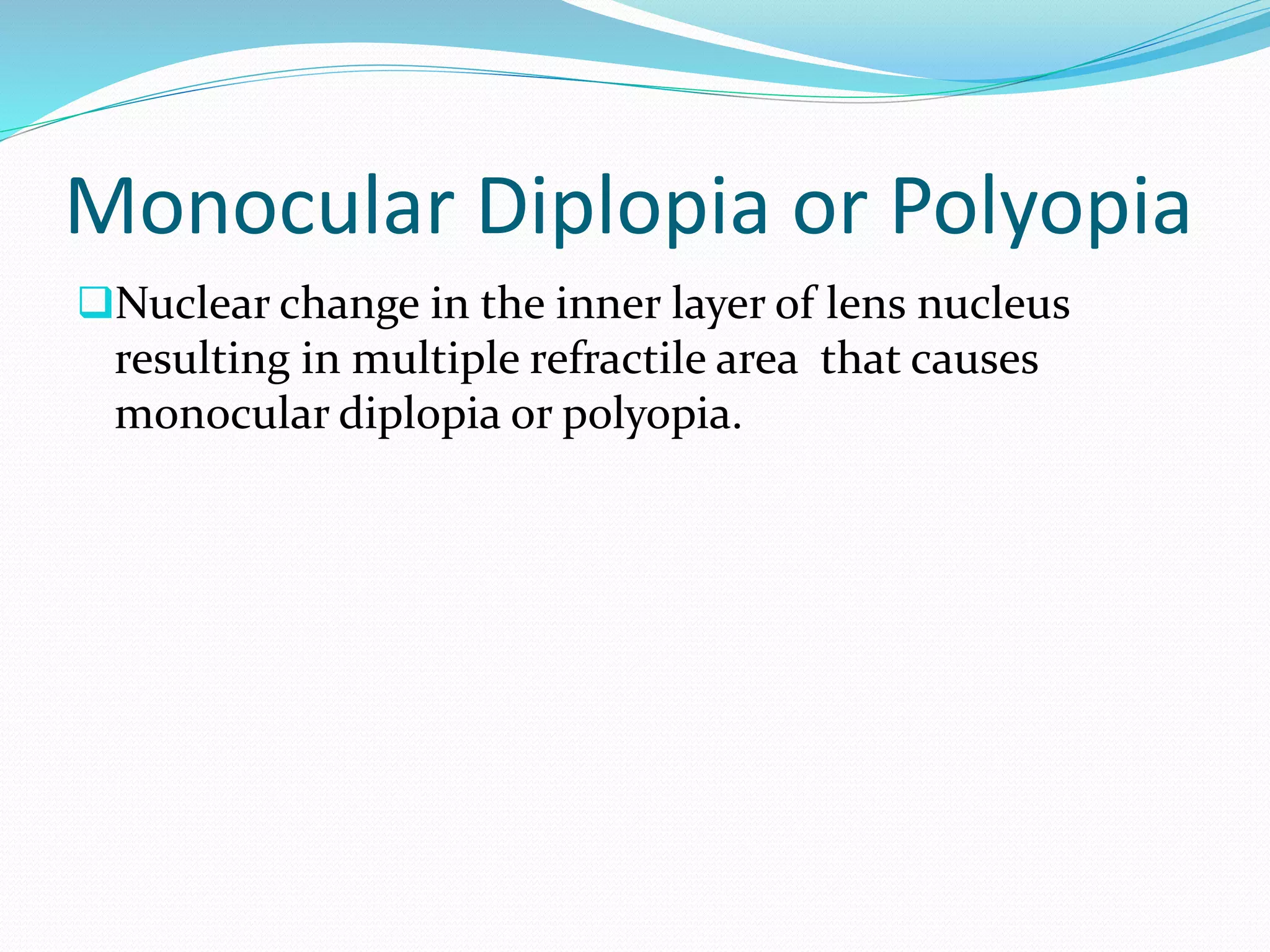 Cataract evaluation ppt | PPTX