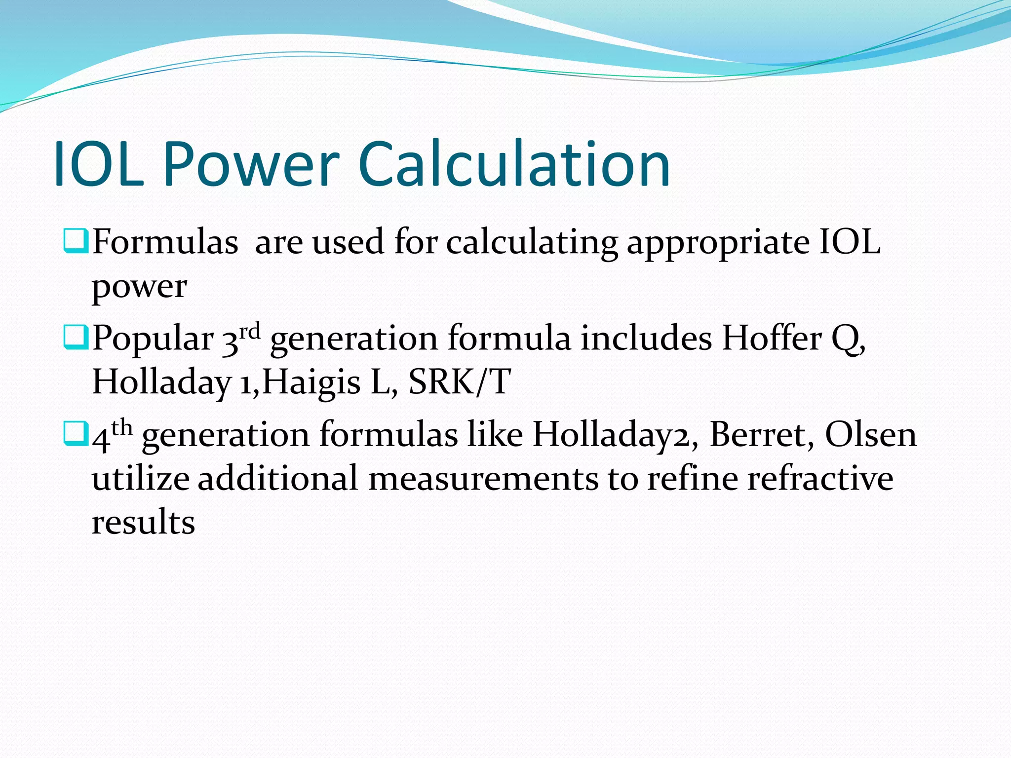 Cataract evaluation ppt | PPTX