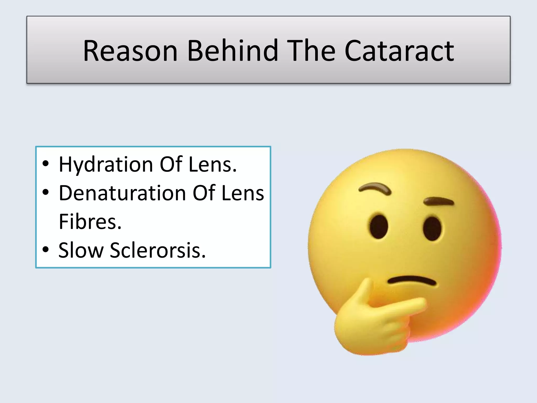 Types Of Cataract | PPTX