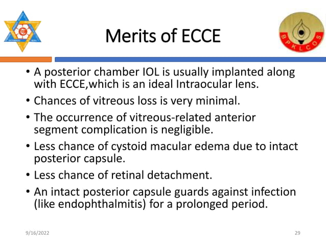 cataract ,history,ECCE AND SICS.pptx