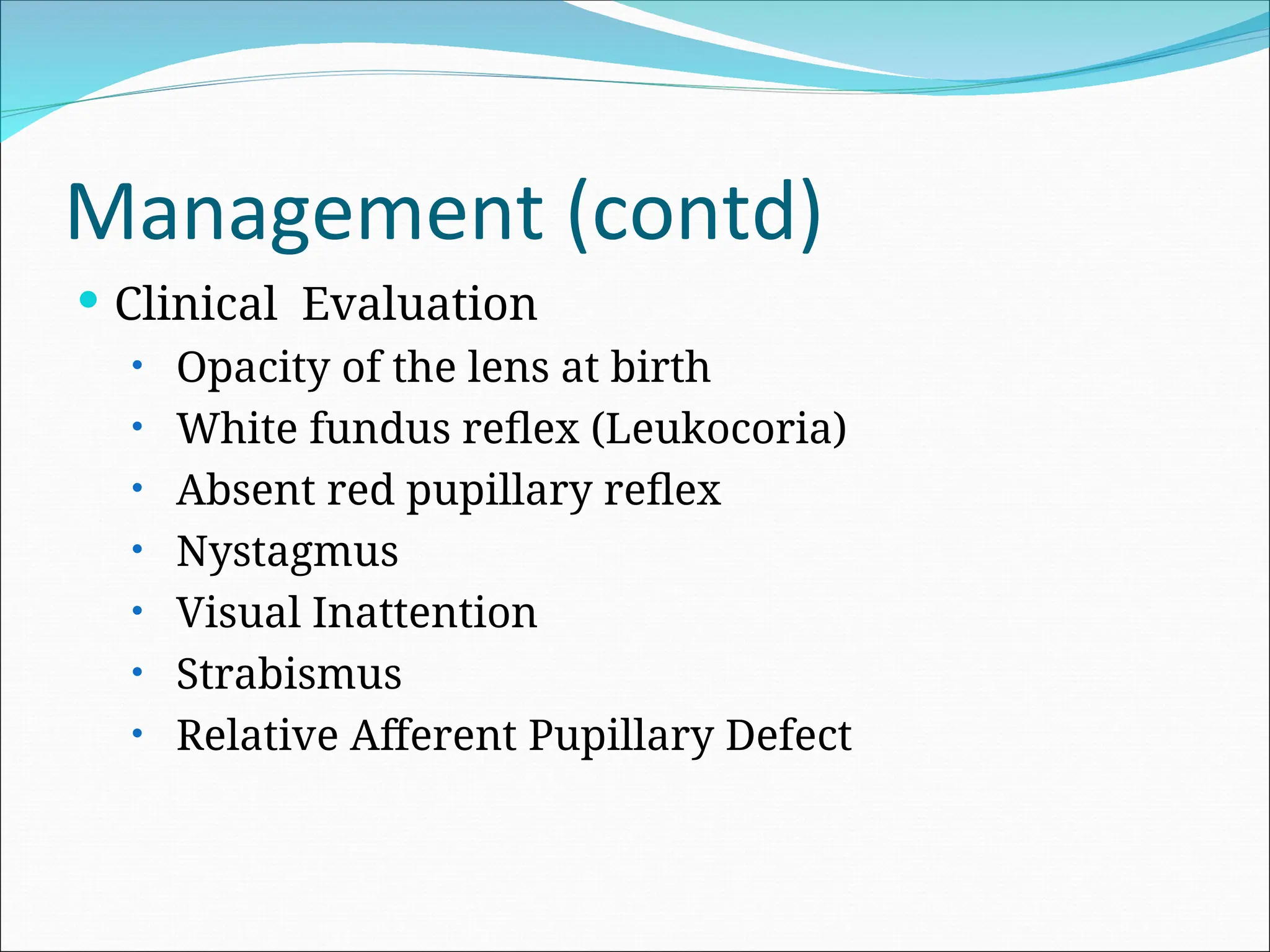 Cataract - Types, Pathophysiology and Treatment | PPT