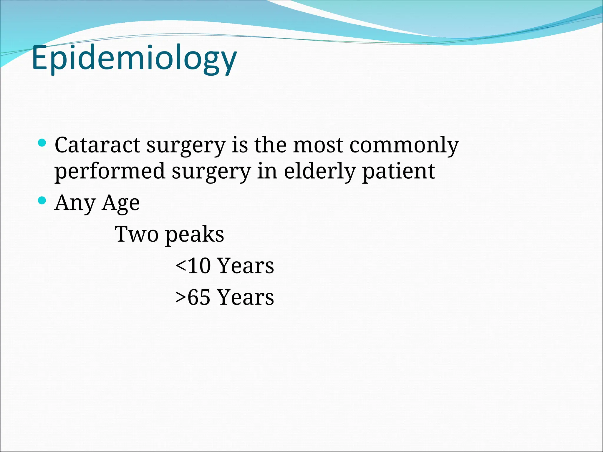 Cataract - Types, Pathophysiology and Treatment | PPT