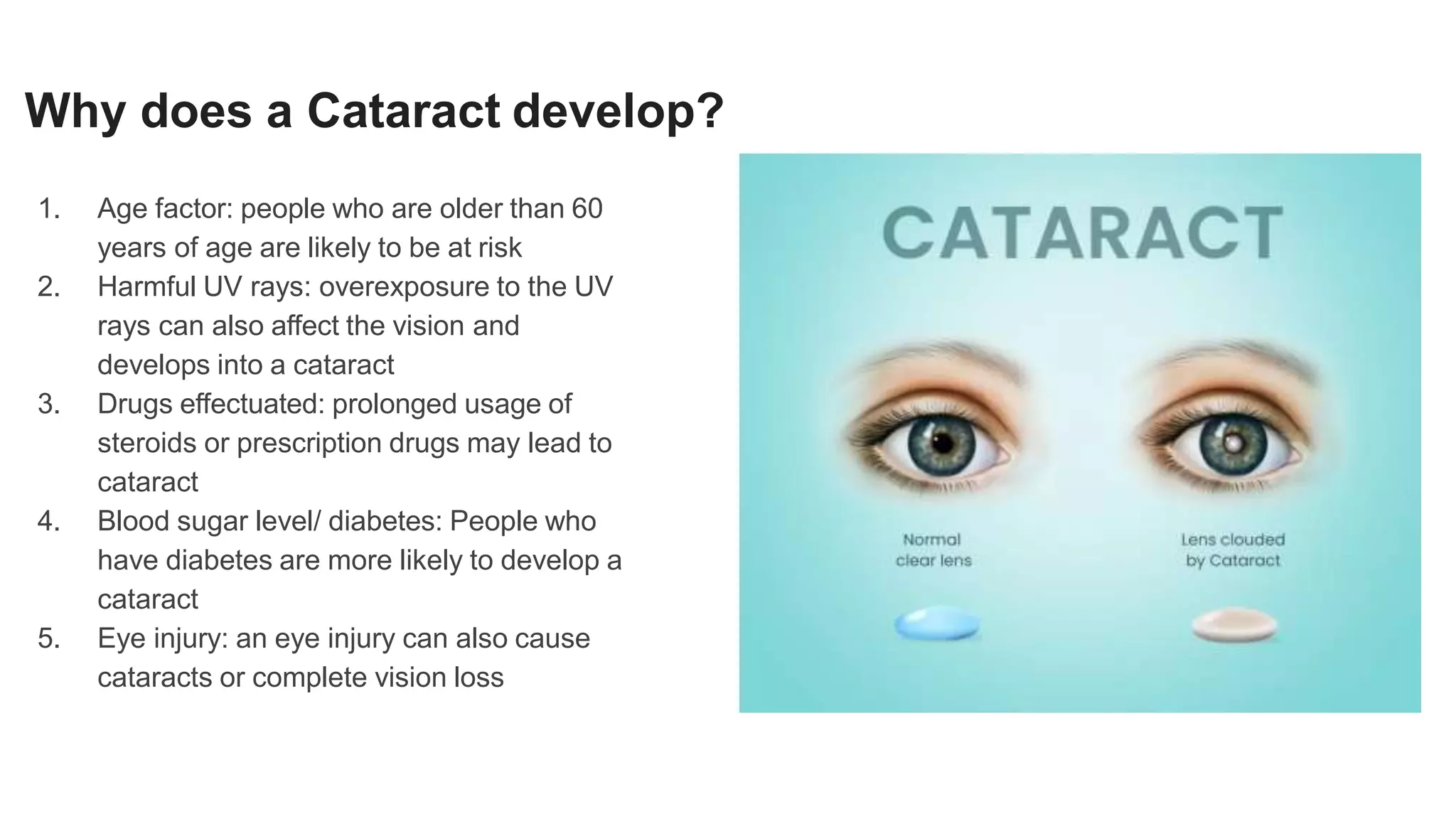 Eye Cataract ppt | PPTX