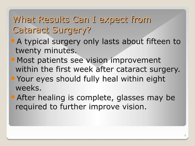 Cataract Surgery: The Path to Clear Vision | PPT
