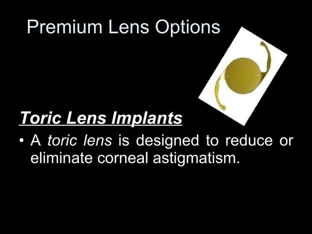 Cataracts and premium iol's | PPT | Eye and Vision Conditions ...