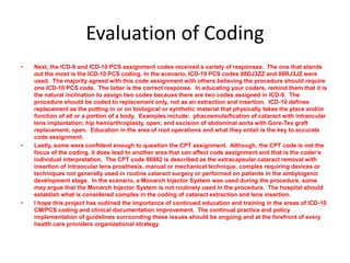Coding Yesterday's Nomenclature Today | PPT