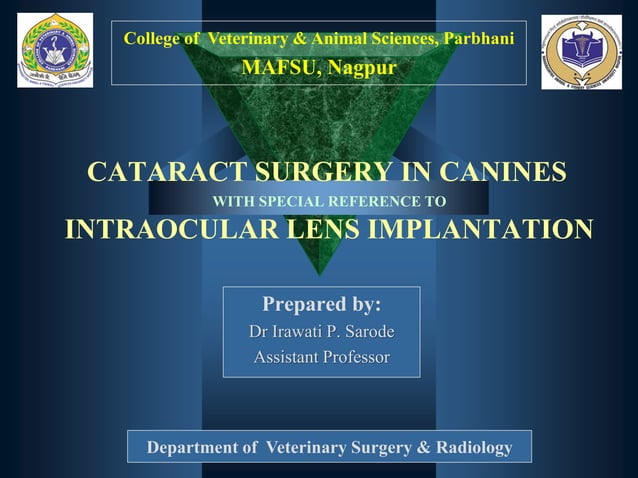 Cataract surgery | PPT