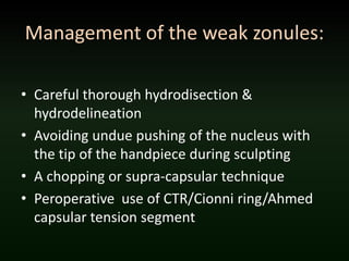 Cataract surgery in glaucoma patients | PPTX
