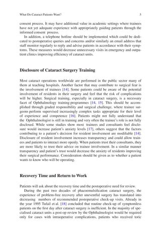 Cataract Surgery Pearls and Techniques . | PDF