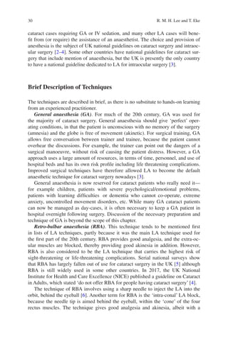 Cataract Surgery Pearls and Techniques . | PDF