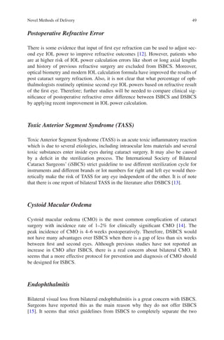 Cataract Surgery Pearls and Techniques . | PDF