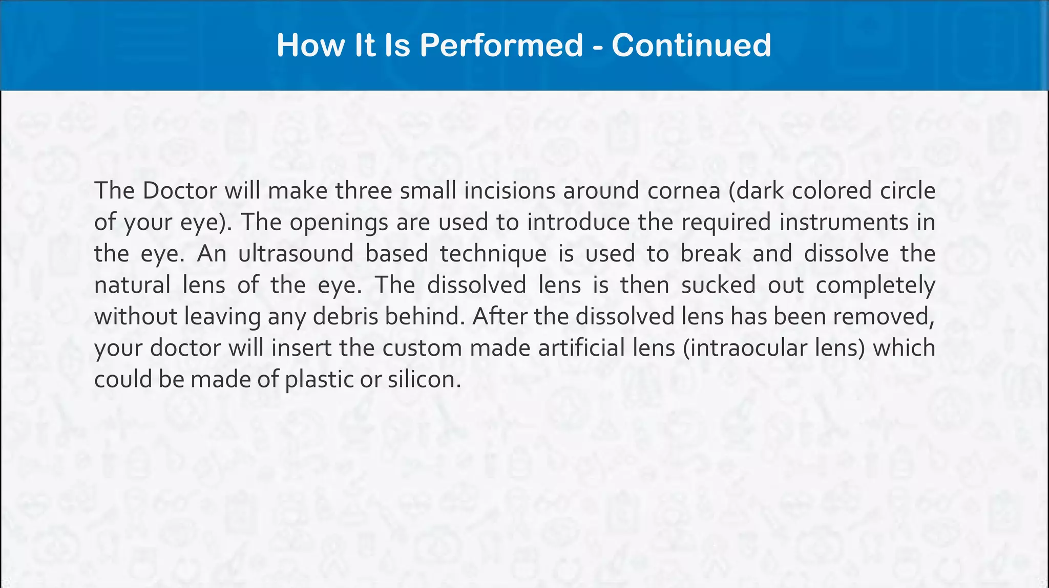 Cataract surgery ppt- Lyfboat | PPT