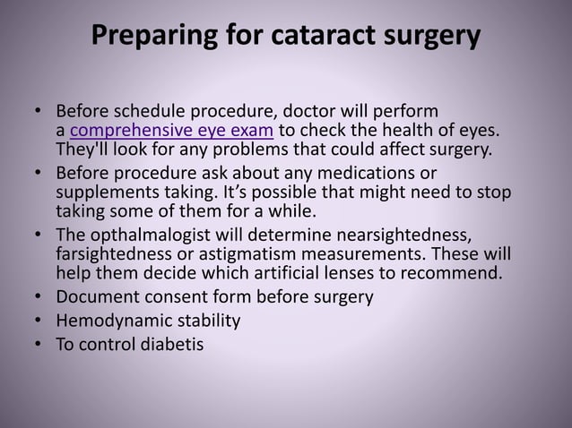 cataract surgery and procedures ppt.pptx