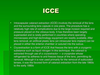 Cataract Surgical Techniques | PDF