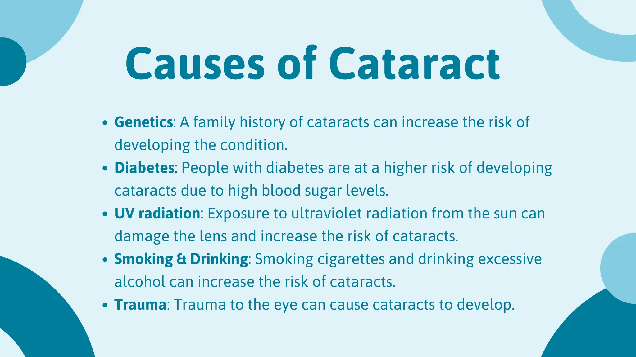 Cataract: Understanding the Causes and Symptoms | PDF