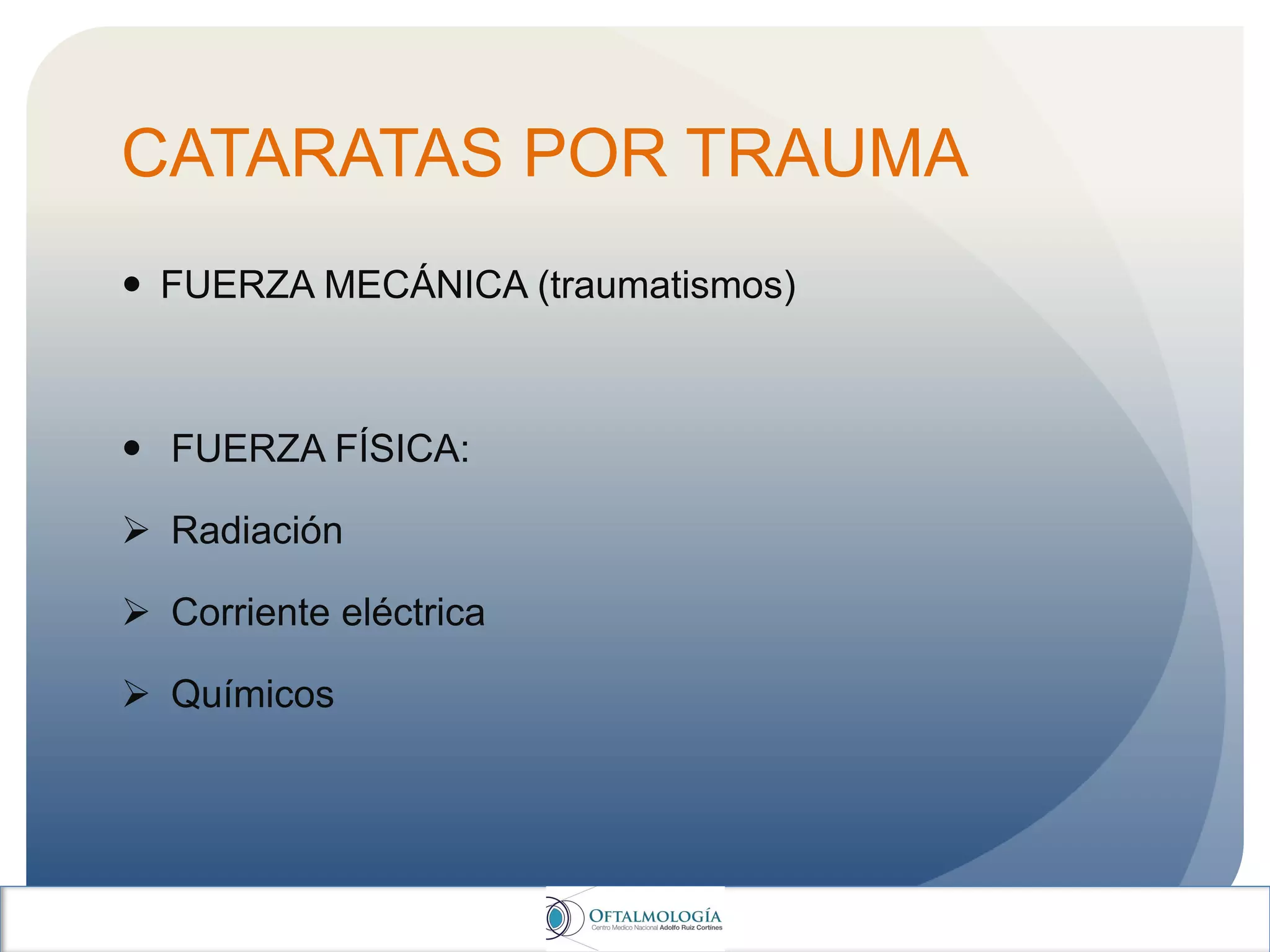 Catarata intumescente y secundaria manejo y tratamiento | PPTX