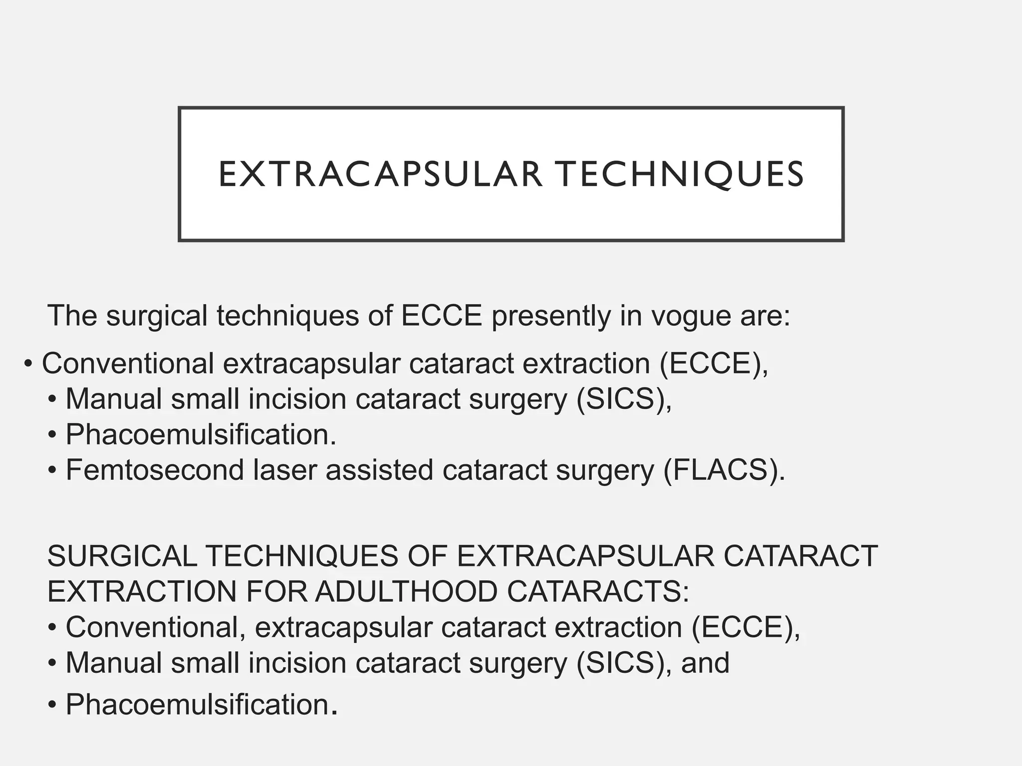 Type of Catarct surgery icce and ecce.pptx