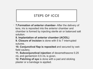 Type of Catarct surgery icce and ecce.pptx