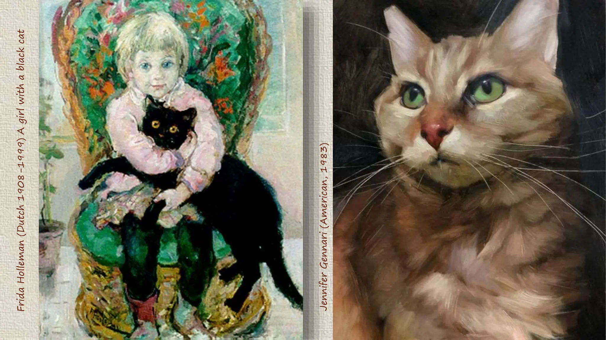 Cat & Art100 A collection of cat paintings | PPT